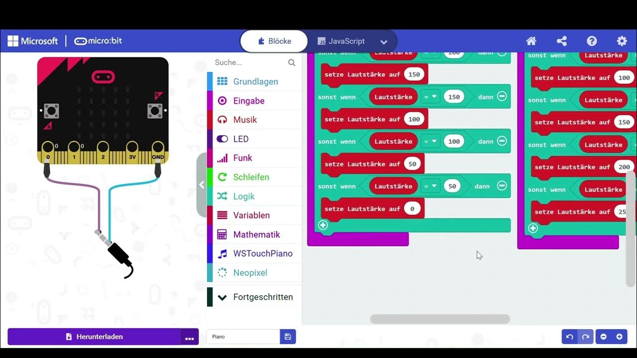 Micro Bit Piano - YouTube