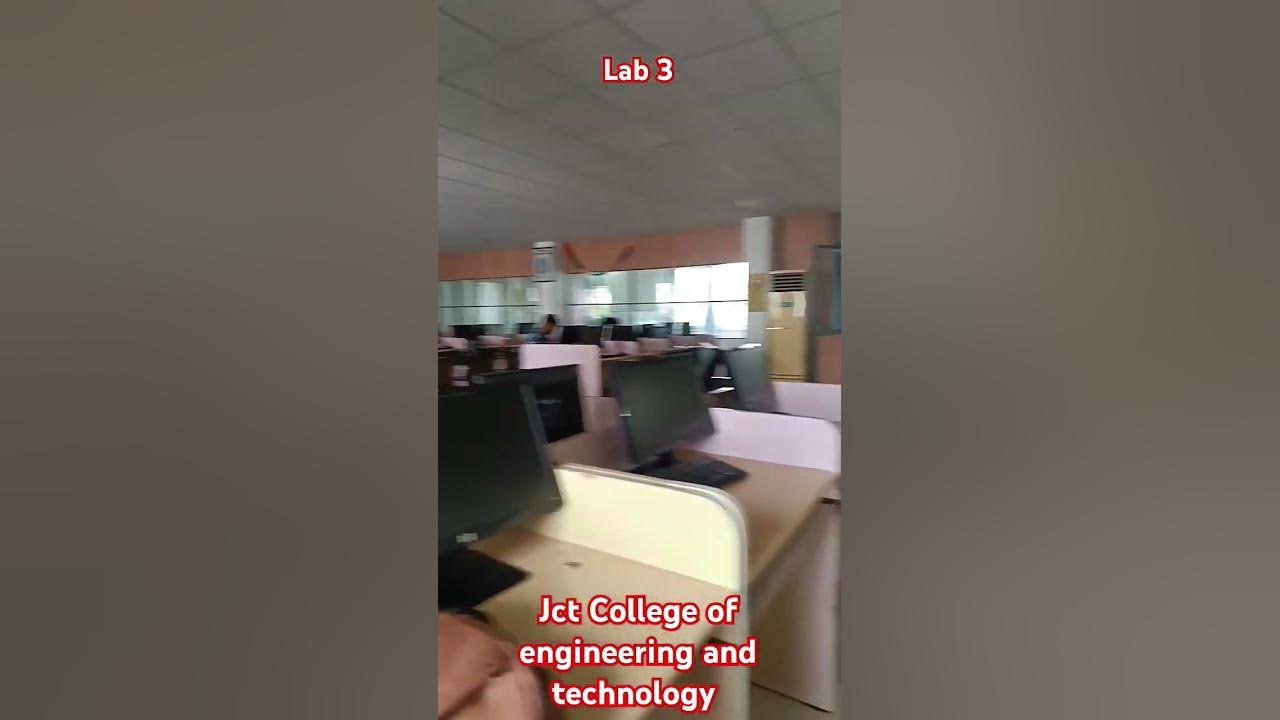 Jct college of engineering and technology (lab3) - YouTube