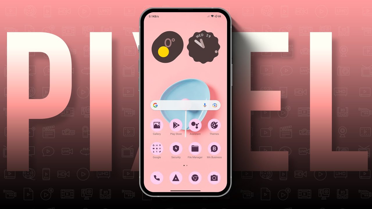 Download Google Pixel 7 Pro Premium Xiaomi theme - YouTube