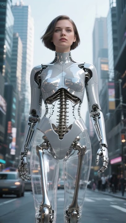 Female Robot Takes a Street Stroll, Netizens Who Can Resist This！ # ...