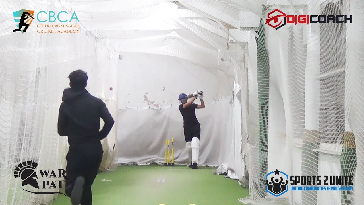 Mohsin works on STAYING ON MIDDLE STUMP BATTING GUARD DURING STROKE ...