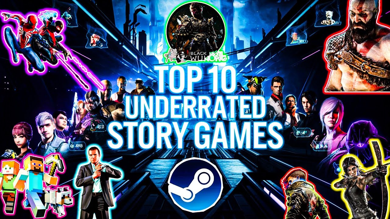 "Top 10 Underrated Steam Games You Need to Play Right Now!" - YouTube