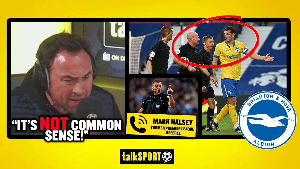 JASON CUNDY V MARK HALSEY! Cundy argues with former Premier League ref ...