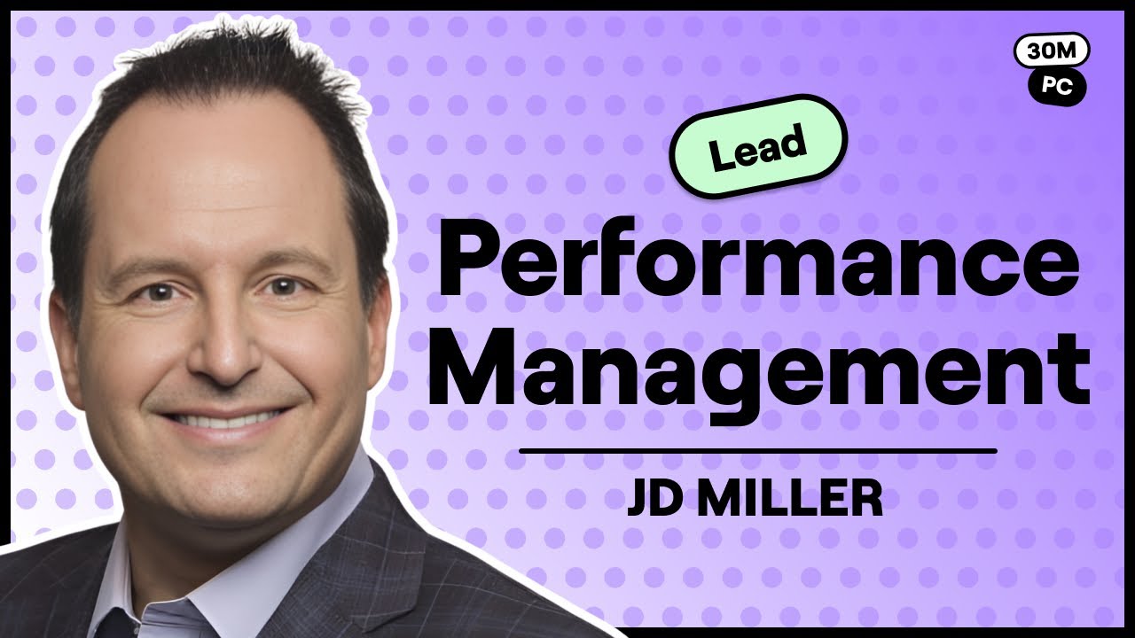 How to Lead Sales Managers and Address Underperformance (JD Miller ...
