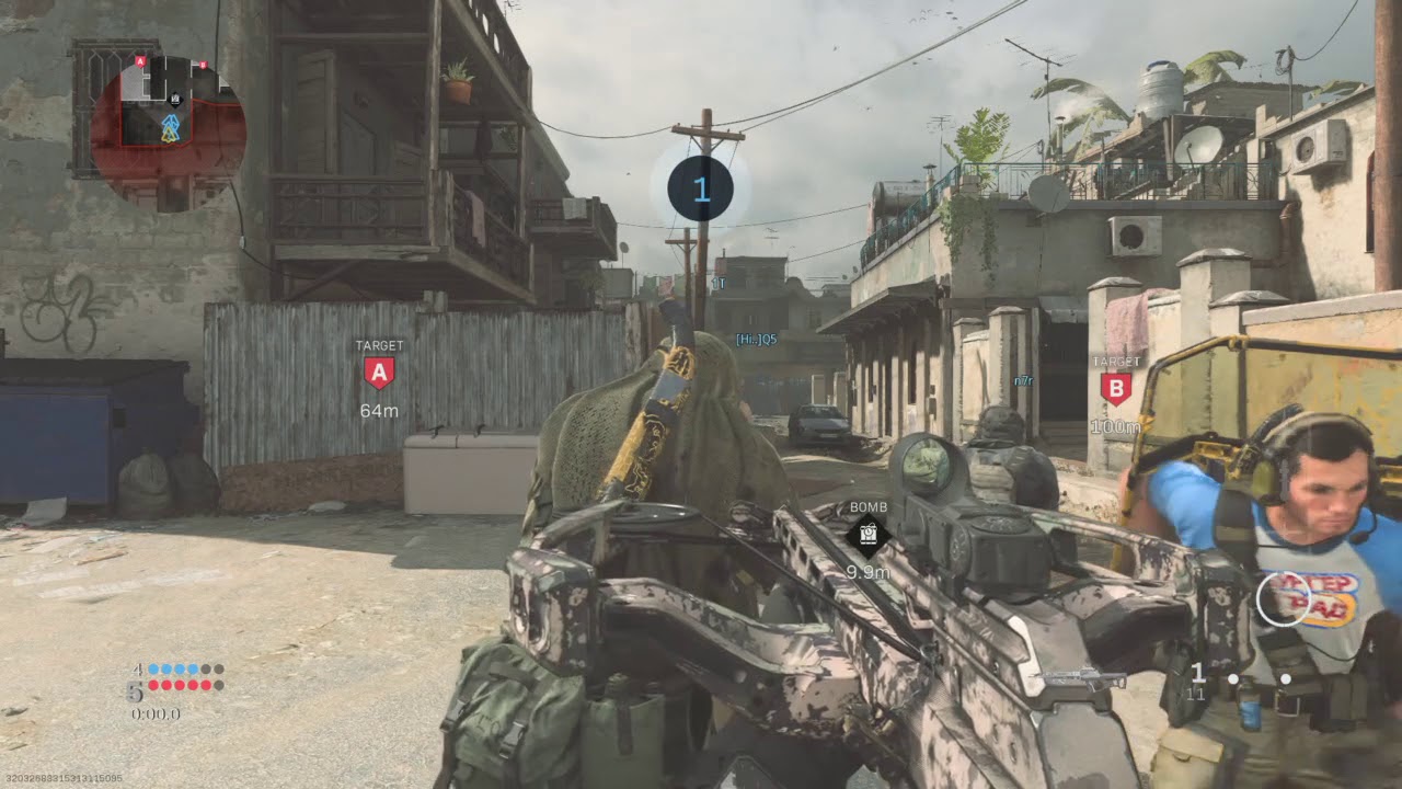 Call of Duty Modern Warfare Talsik Backlot Spawn Throwing Knife Search ...