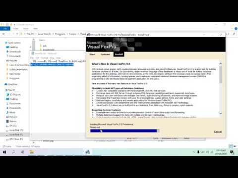 Cara download dan Instal foxpro - YouTube