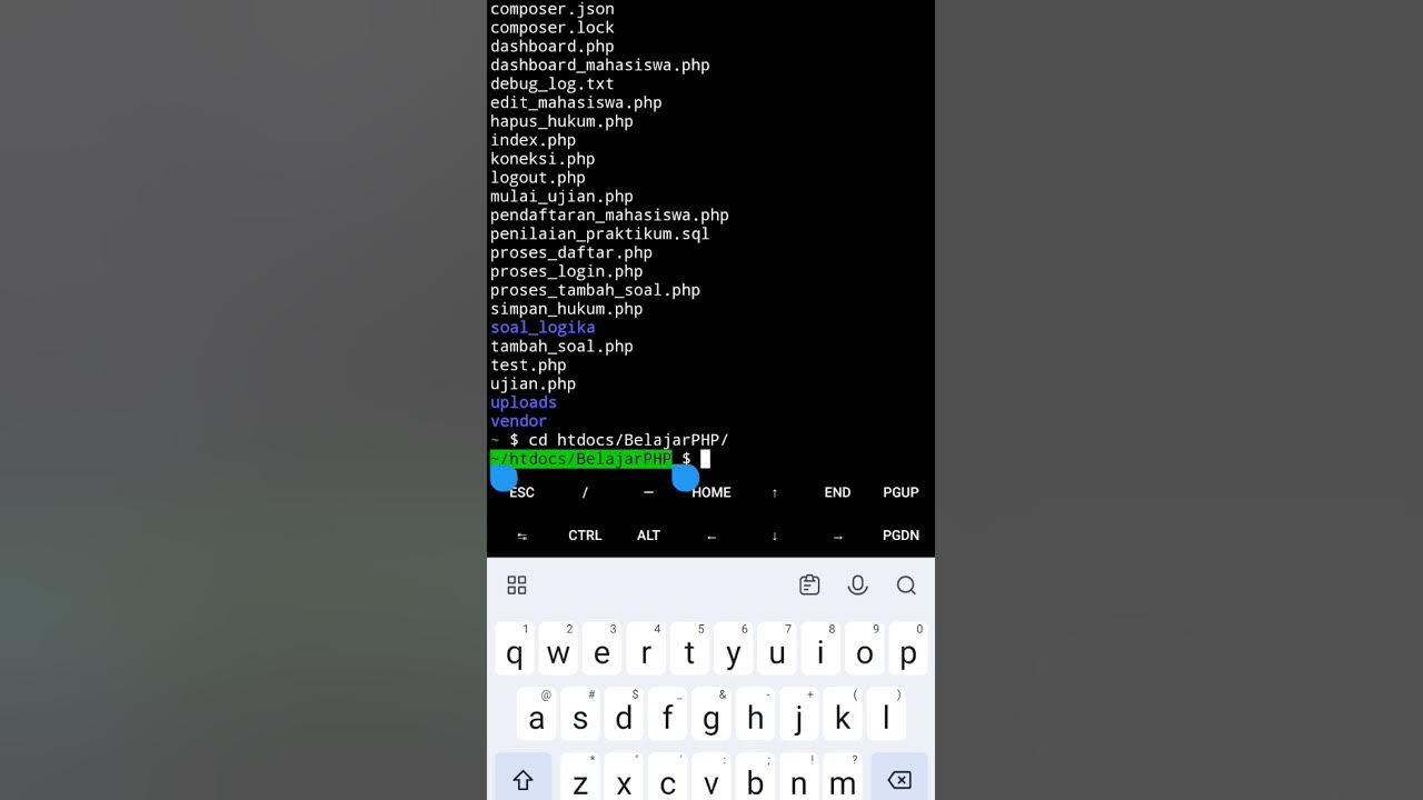 Dasar Bahasa Pemrograman PHP dan Database mariaDB atau MySQL - YouTube