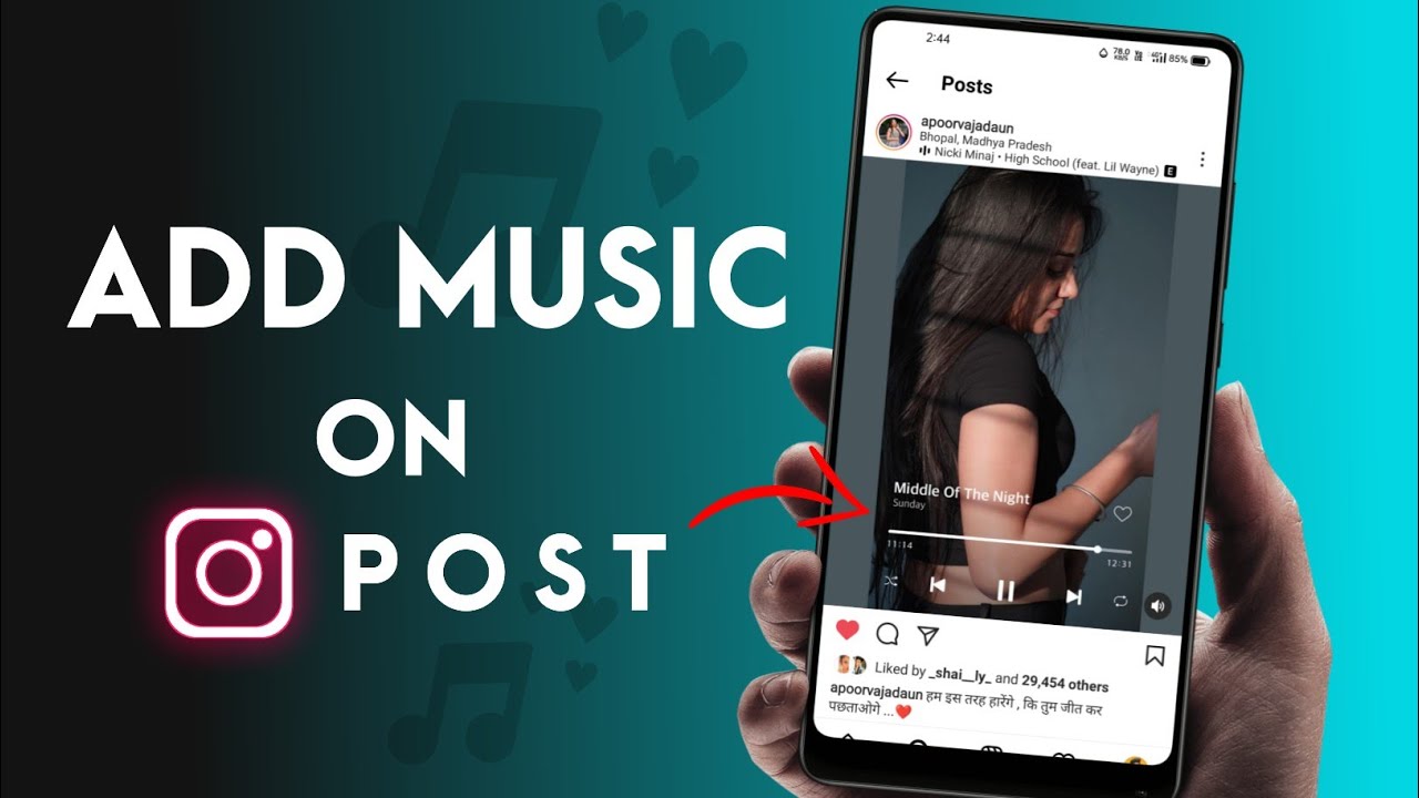 How To Add Music On Instagram POST Feed Instagram Par Song Ke Sath how-to-add-music-on-instagram-post-feed-instagram-par-song-ke-sath