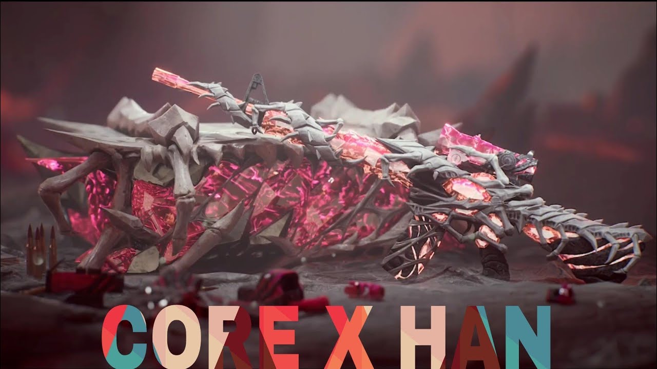 Skeleton Core M16A4 - Lucky Crate | Evangelion Mode BGMI | Professor ...