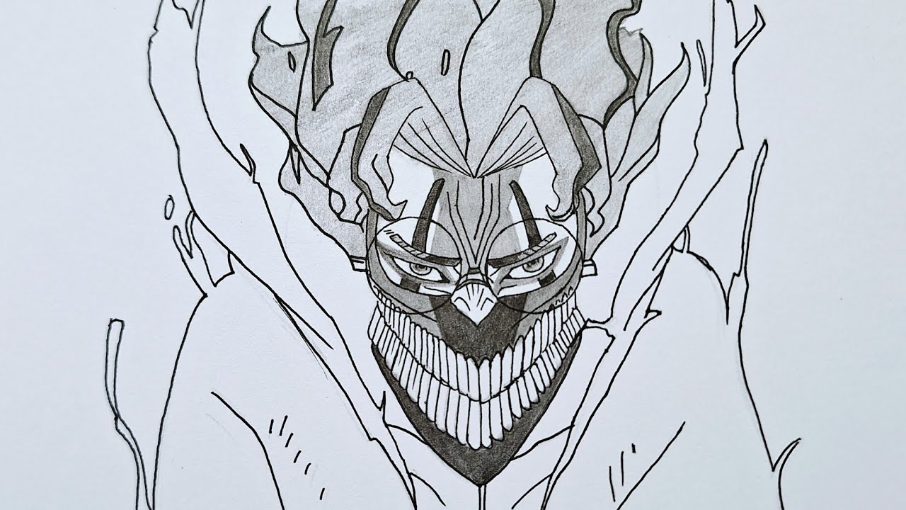 How to draw Okarun Turbo Granny Form | Dan Da Dan | Easy Tutorial - YouTube