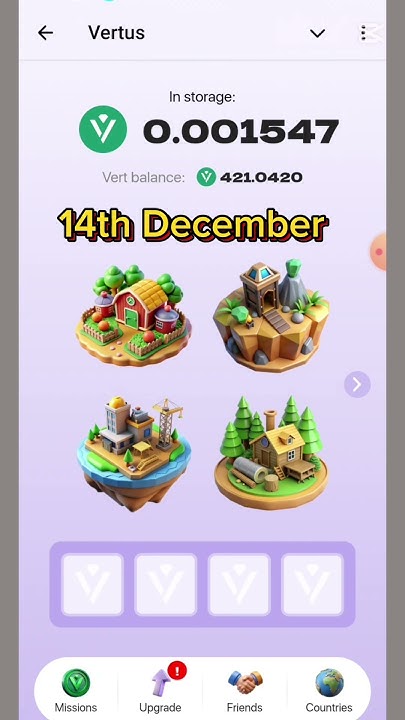 Vertus Daily Combo | Vertus | 14 December | Vertus Mining Bot Daily Combo video | - YouTube