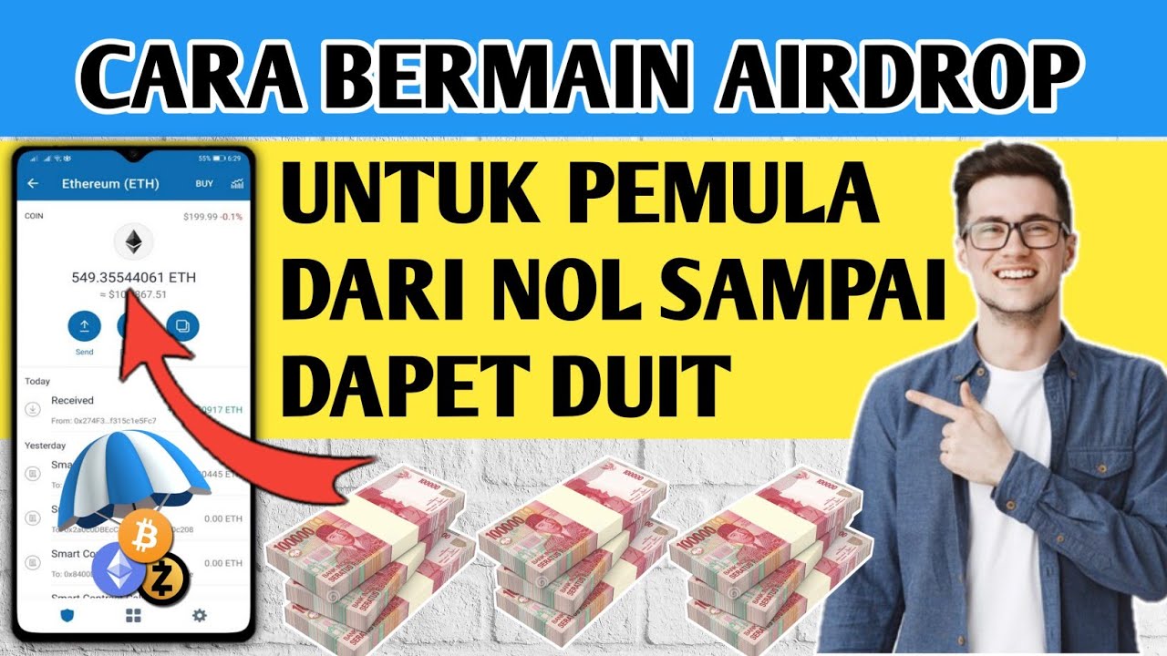 cara main airdrop untuk pemula dari nol sampai dapet duit - YouTube cara main airdrop untuk pemula dari nol sampai dapet duit - YouTube