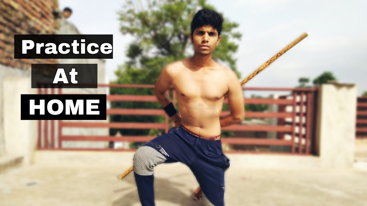 Bostaff Spinning in Sitting position | Helicopter move | Easy home ...