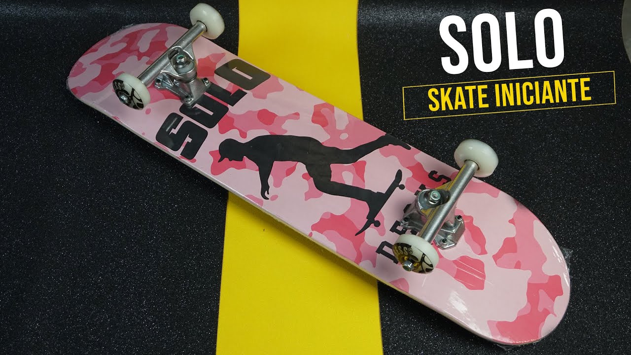 SKATE INICIANTE COMPLETO SOLO DECKS | URBAN SPORTS SKATESHOP - YouTube