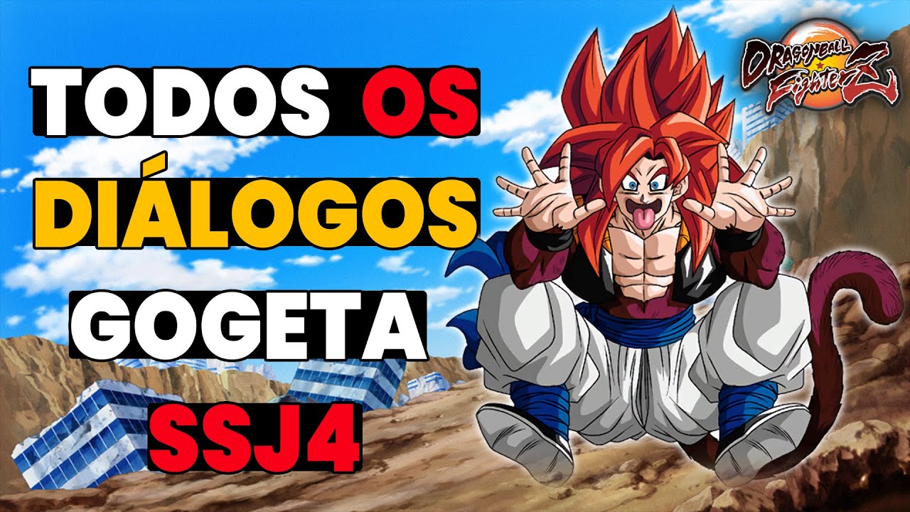 Gogeta Ssj4 Diálogos Dramatic Finish Dragon Ball Fighterz Youtube