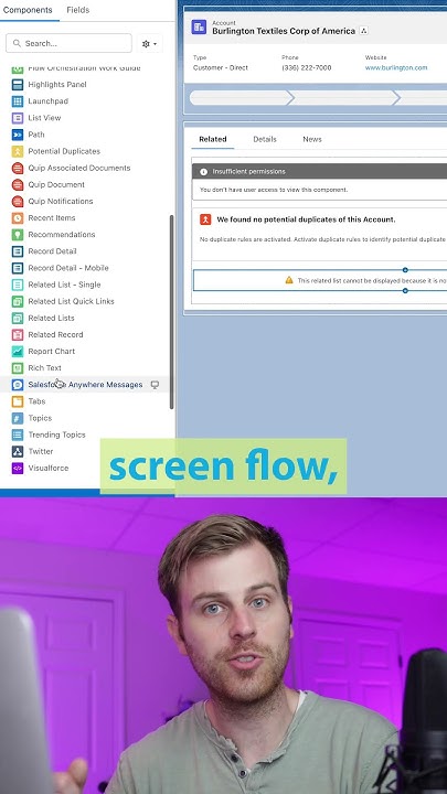 Salesforce Lightning Page Salesforce Shorts Youtube
