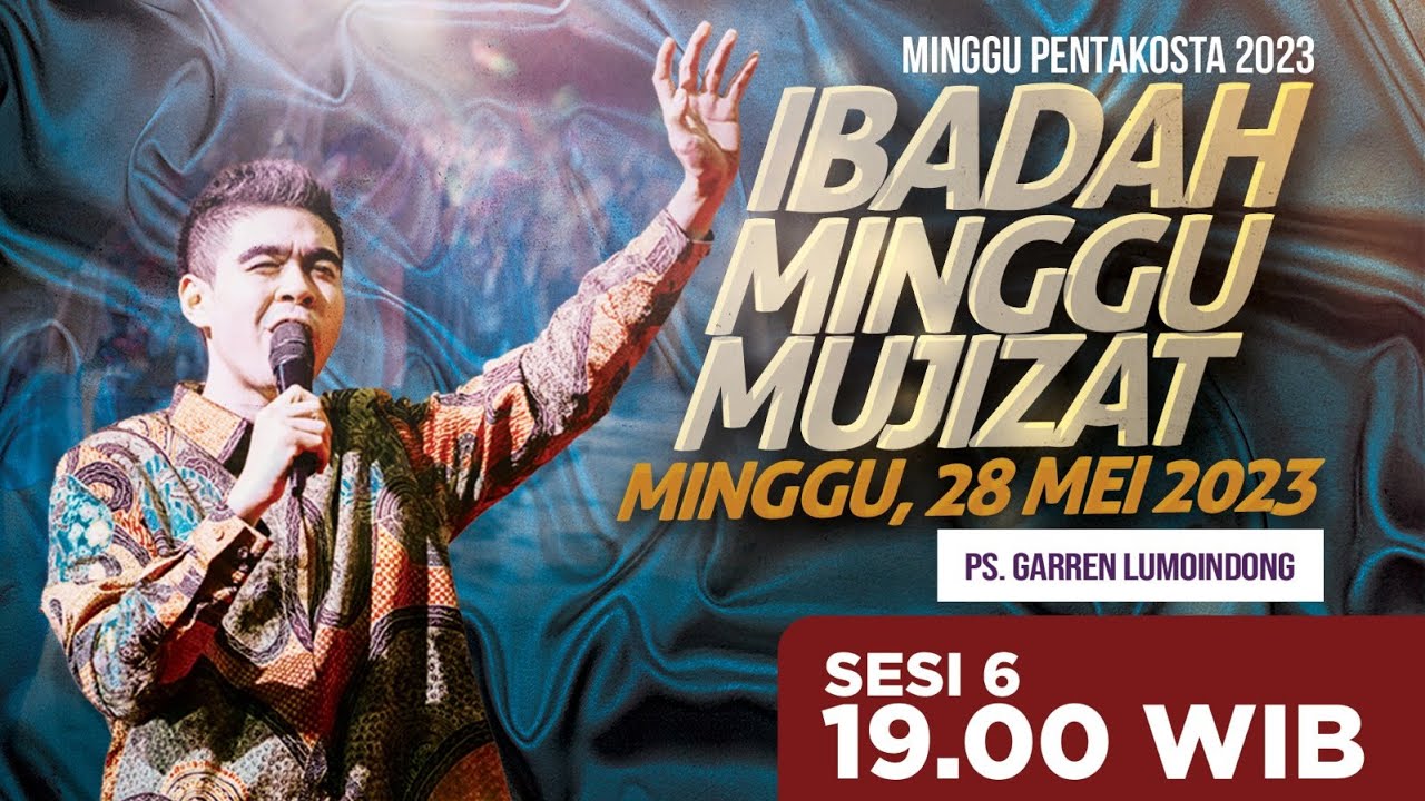 Ibadah Online Minggu Perayaan Pentakosta Sesi 6 19 00 Wib