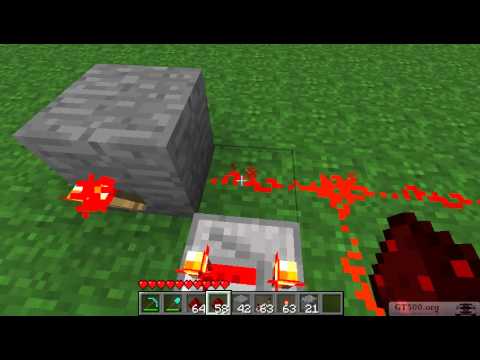 Minecraft: How To Make Blinking Lights - Part 3 (Beta 1.7.2) - YouTube