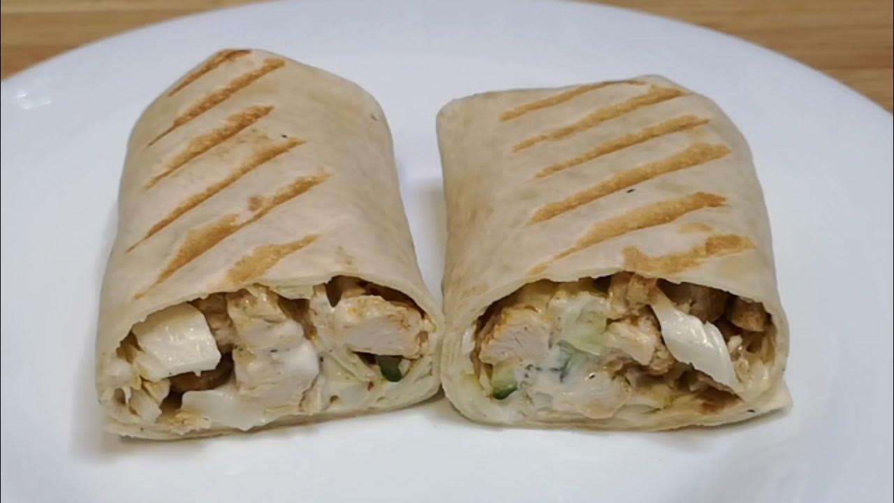 Простой рецепт домашней шаурмы с курицей в лаваше. Готовим теперь ...