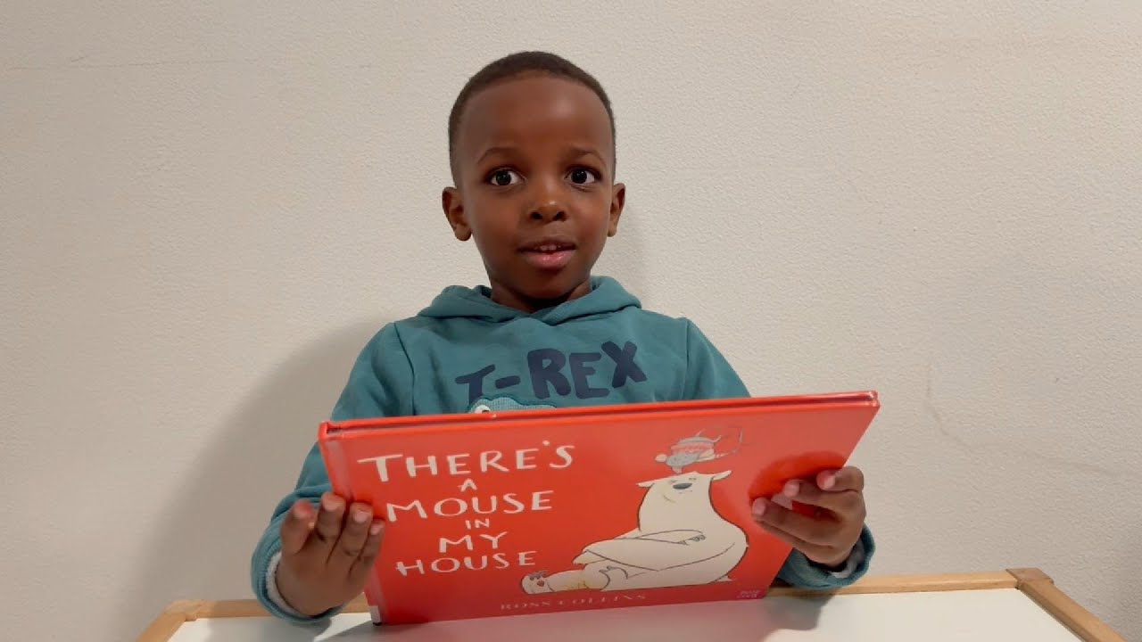 There is a mouse in my house | Kids story | Learn English by reading ...