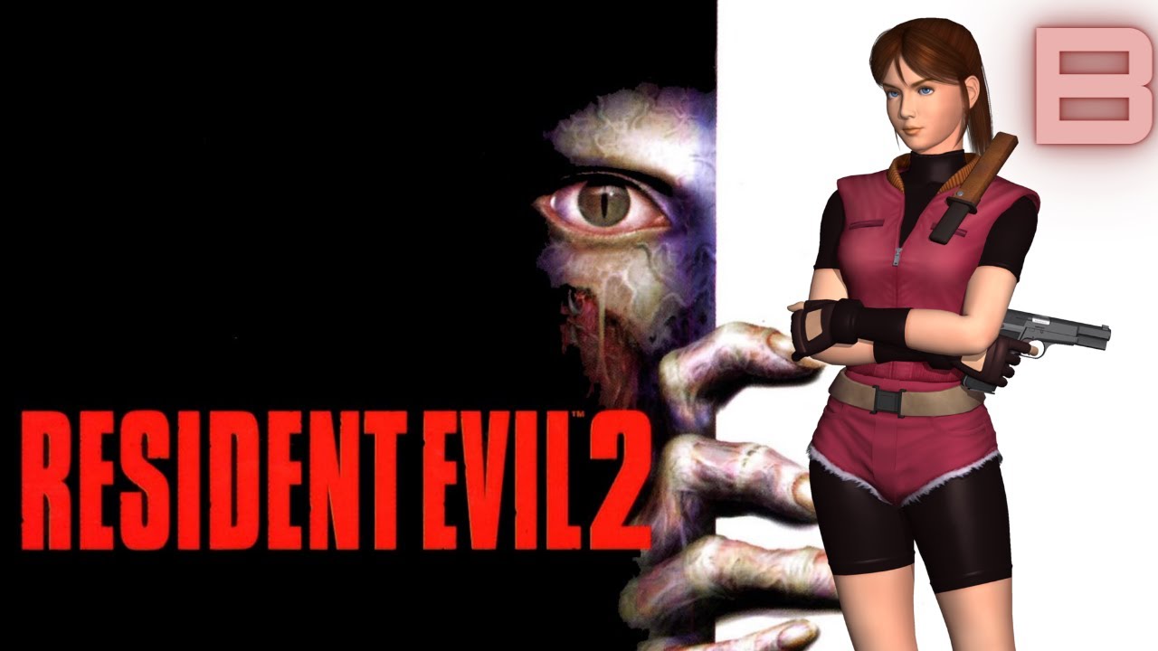 Resident Evil 2 (PS1) | Claire B - Rank A - YouTube