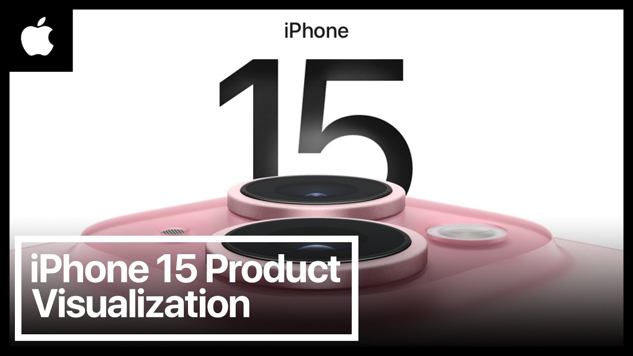 iPhone 15 product visualization - YouTube