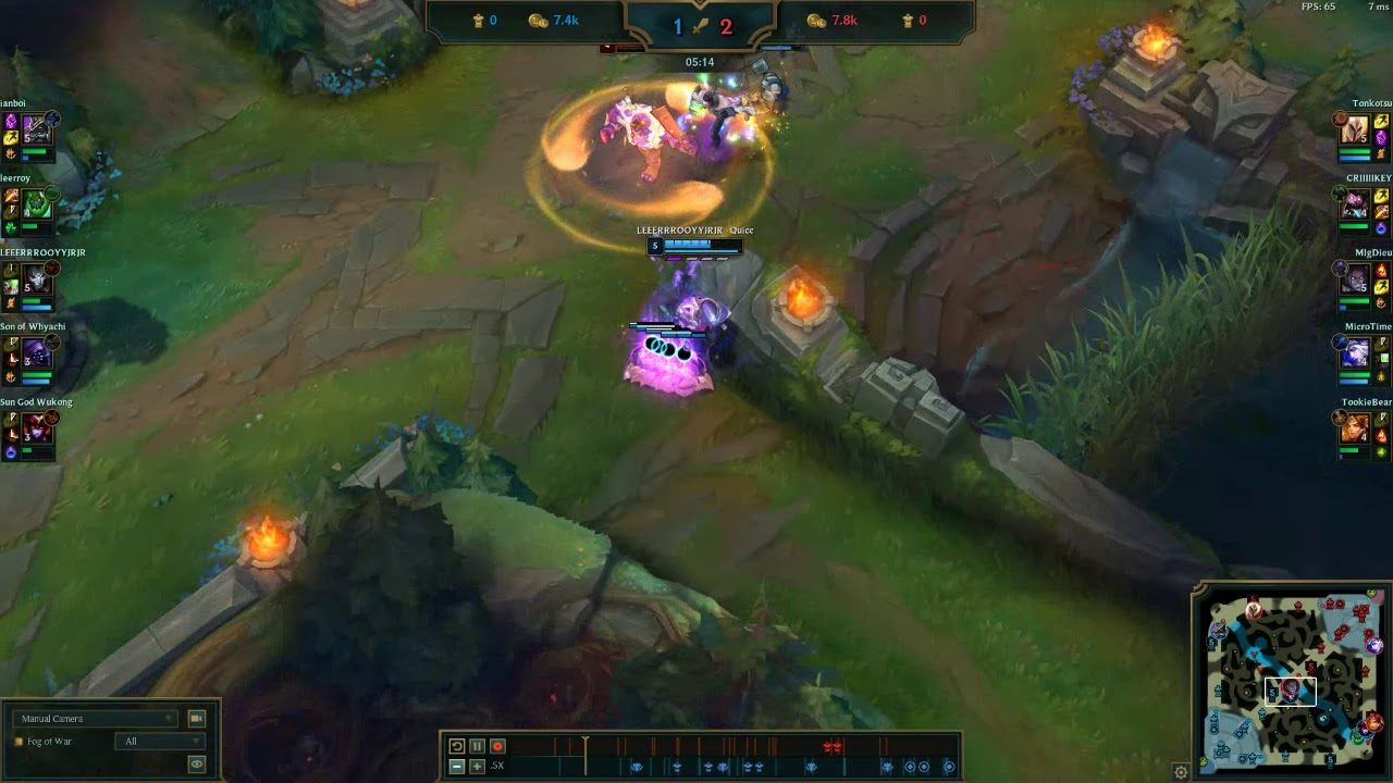 Jhin lvl 3 one shot trap - YouTube