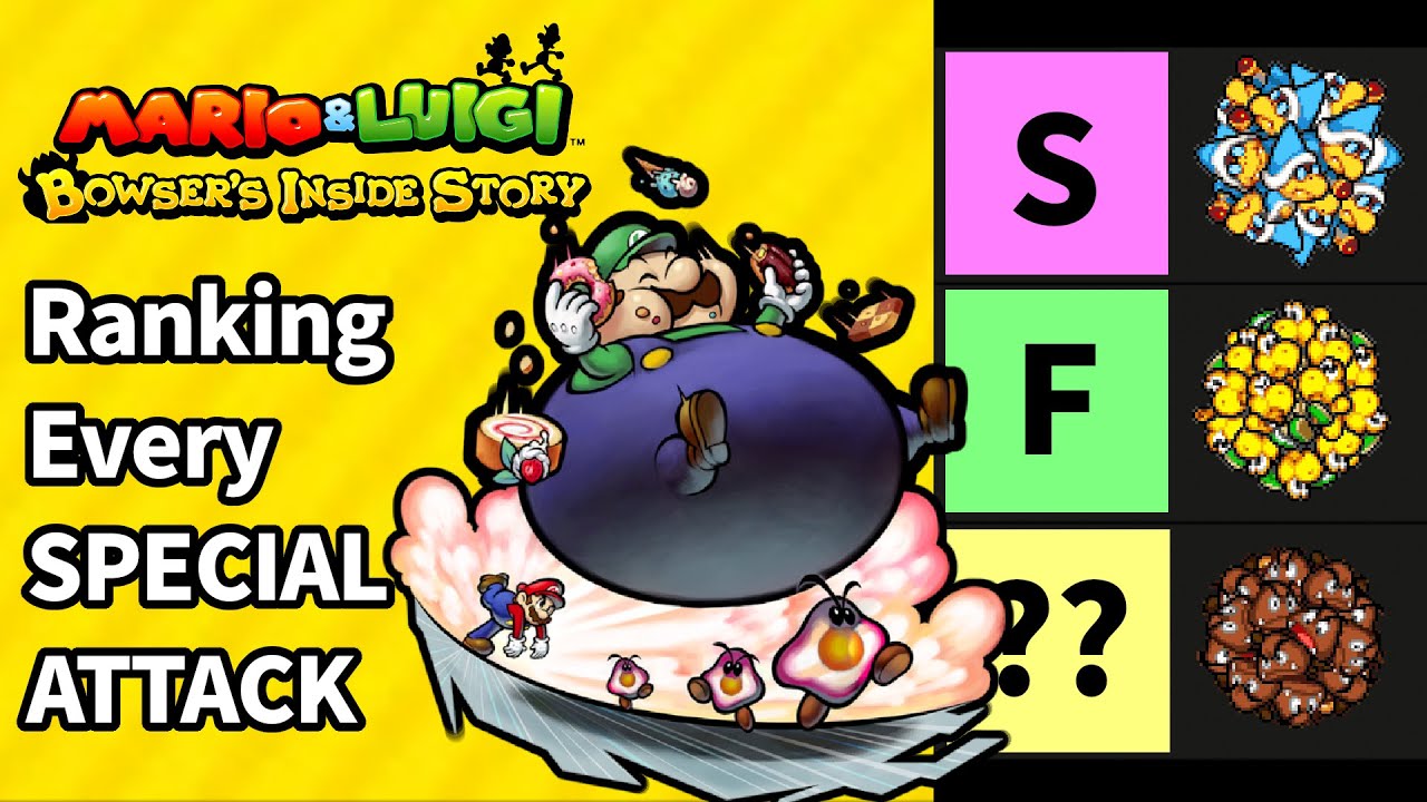 Ranking Every Special Move From Bowser's Inside Story - YouTube
