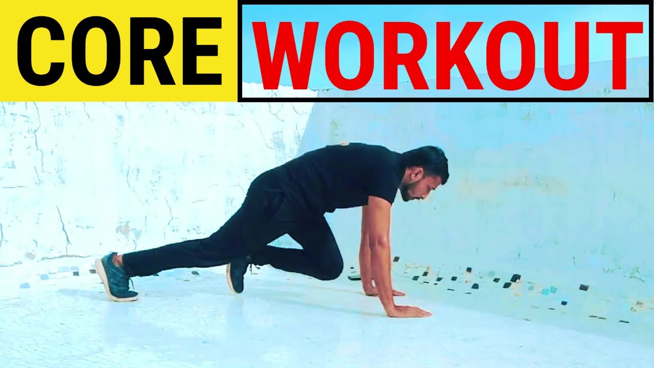 Total Core Workout For Both Men And Women At Home - YouTube
