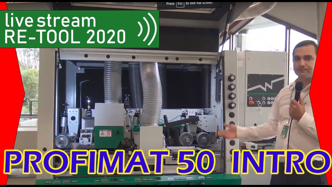 Introduction of the Profimat 50 (Live 10/16/20) - YouTube