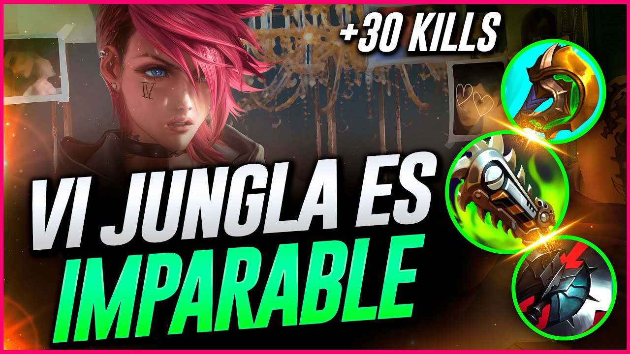 😱 +30 KILLS 👊 En ESTE META VI JUNGLA es IMPARABLE | COMO JUGAR VI s13 ...