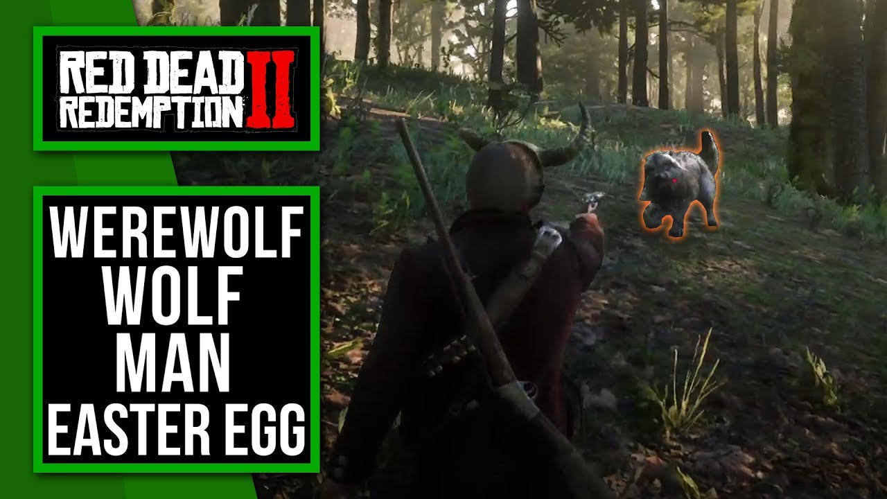 Red Dead Redemption 2 | Werewolf Easter Egg - YouTube