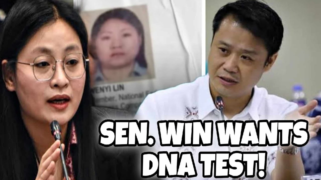 ALICE GUO AT WENYI LIN GUSTONG IPA-DNA TEST NI SENATOR WIN GATCHALIAN # ...