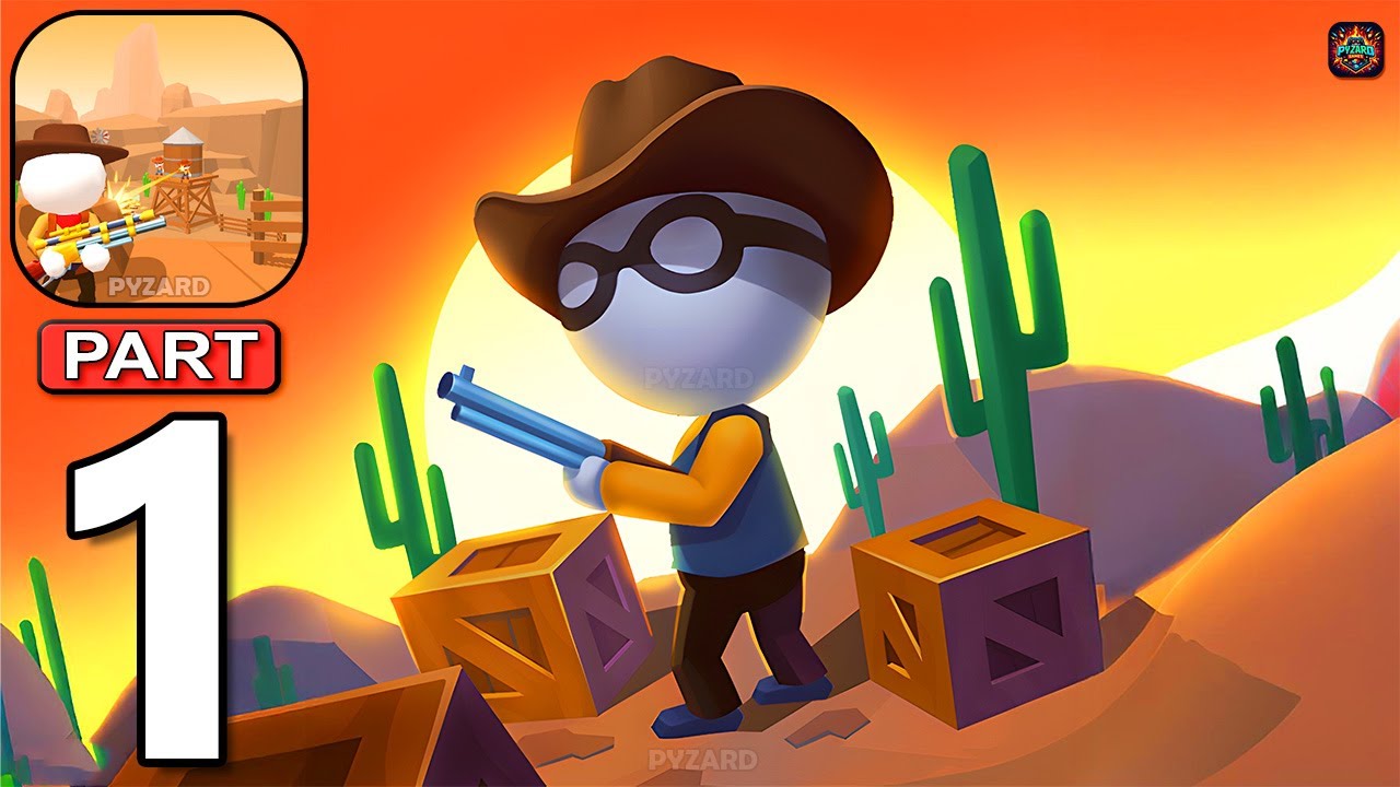 Western Sniper: Wild West FPS - Gameplay Walkthrough Part 1 Stickman ...