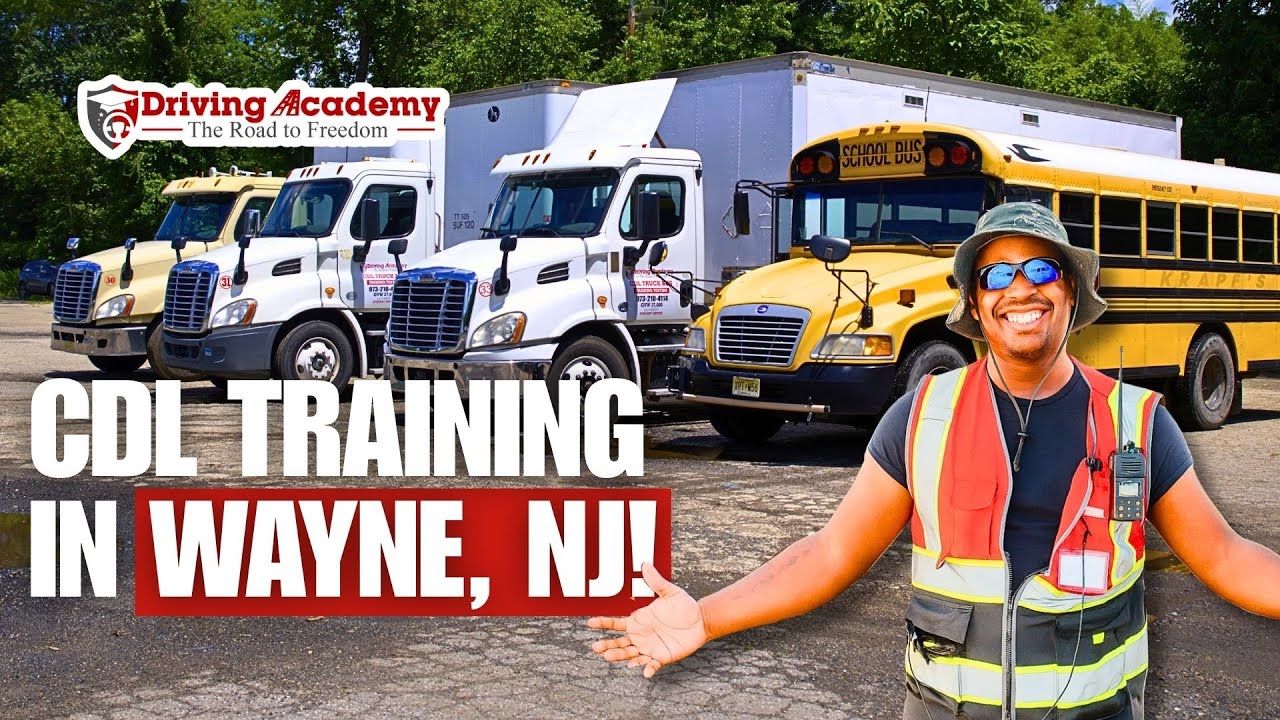 CDL TRAINING PROGRAM IN WAYNE, NEW JERSEY | DRIVING ACADEMY - YouTube