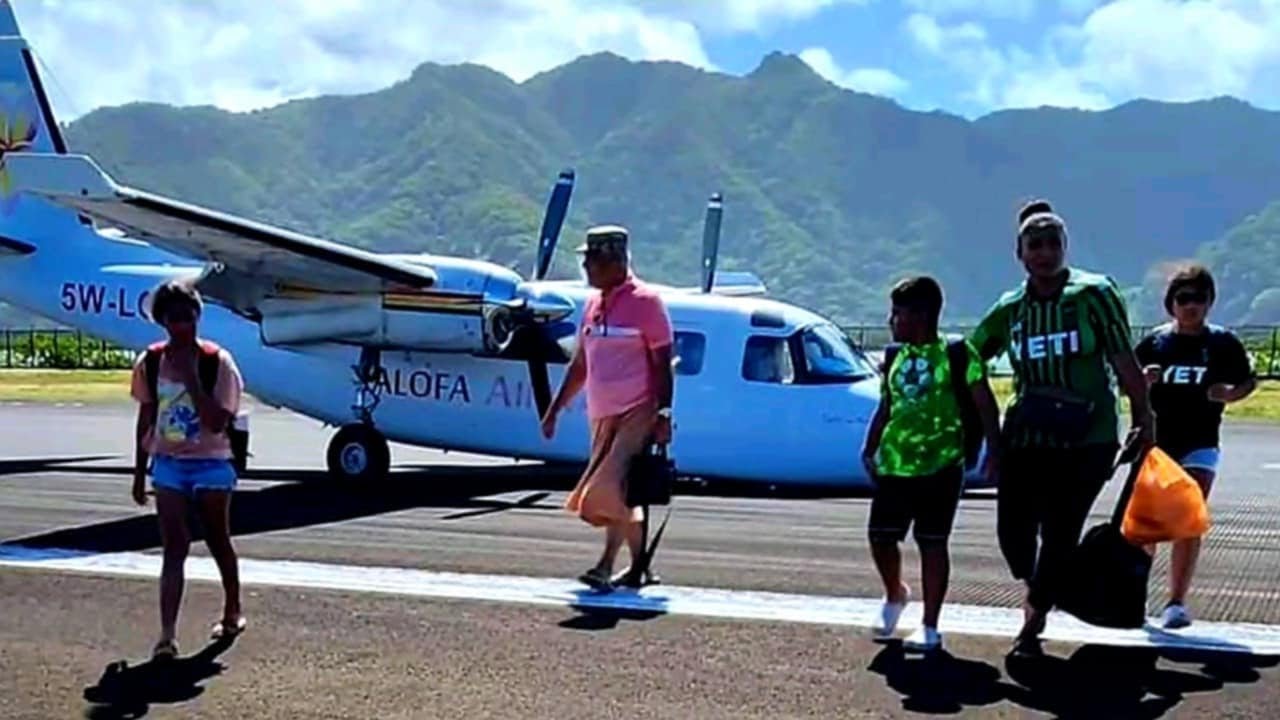 Lipoti Faapitoa ile Vaalele Talofa Airways & mea na tupu i Tafuna ...