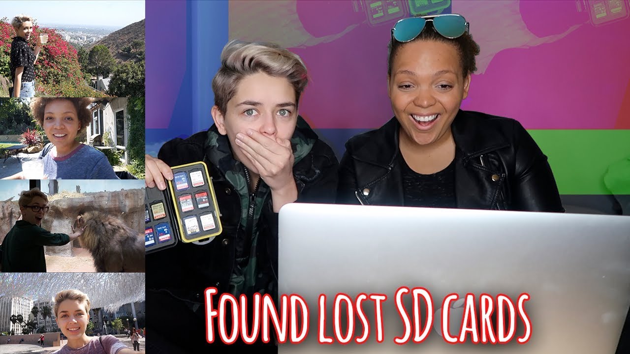 REACTING TO OUR LOST MEMORY CARDS! *Unseen Footage* - YouTube
