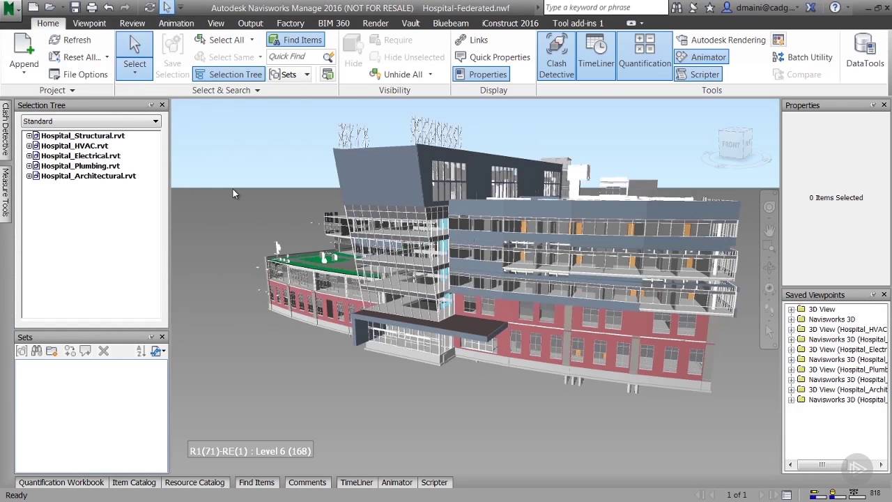 Understanding The Selection Tree In Navisworks Youtube