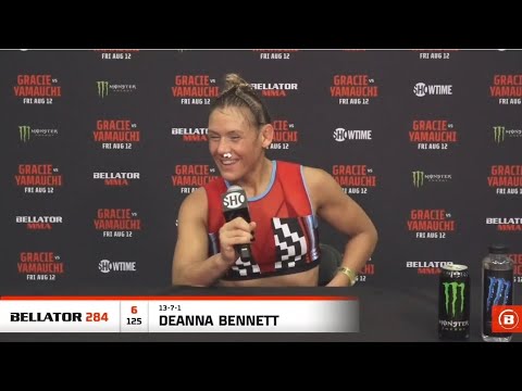 DeAnna Bennett Bellator 284 Post Fight Interview - YouTube