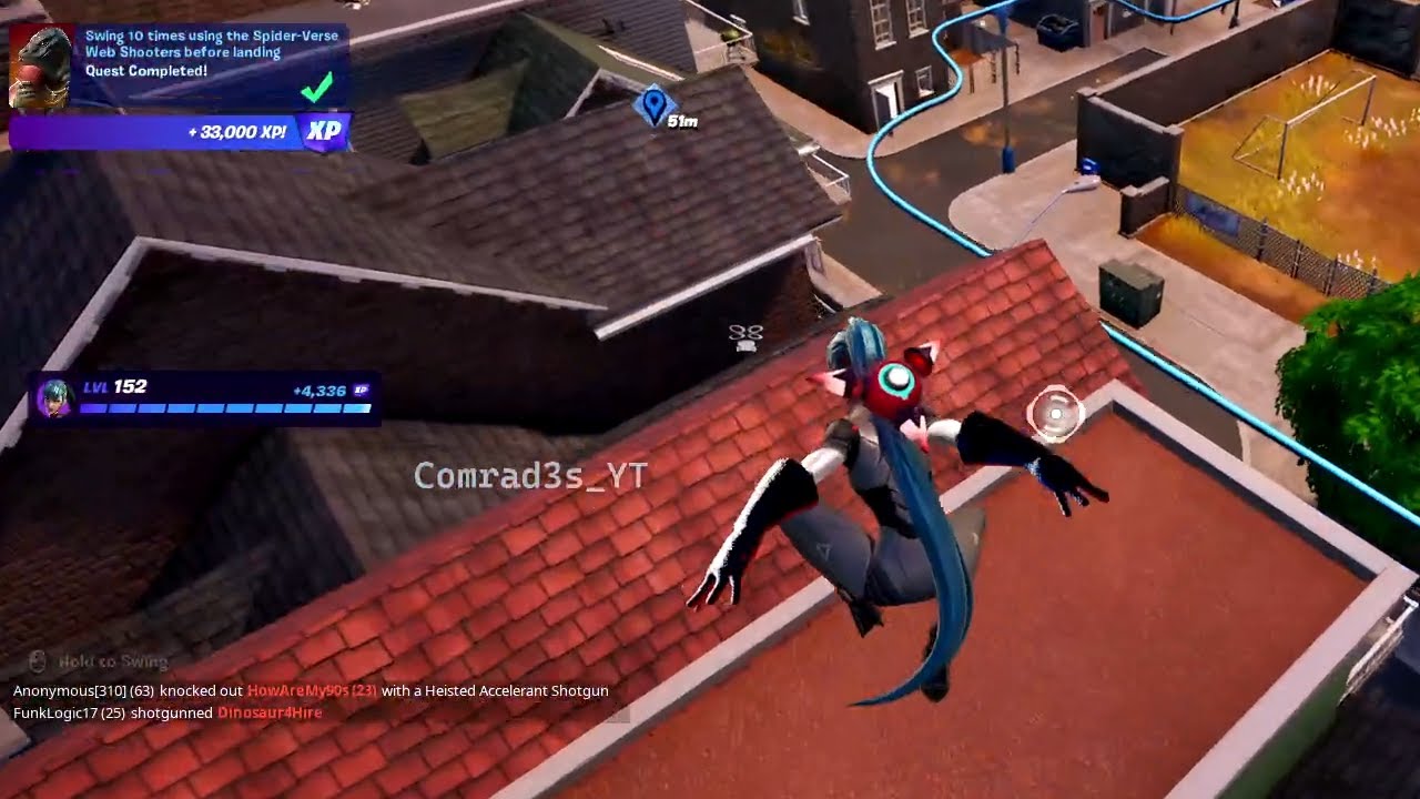 How to EASILY Swing 10 times using the Spider Verse Web Shooters before ...