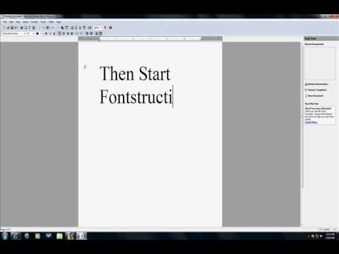 How to Make Fonts.wmv - YouTube