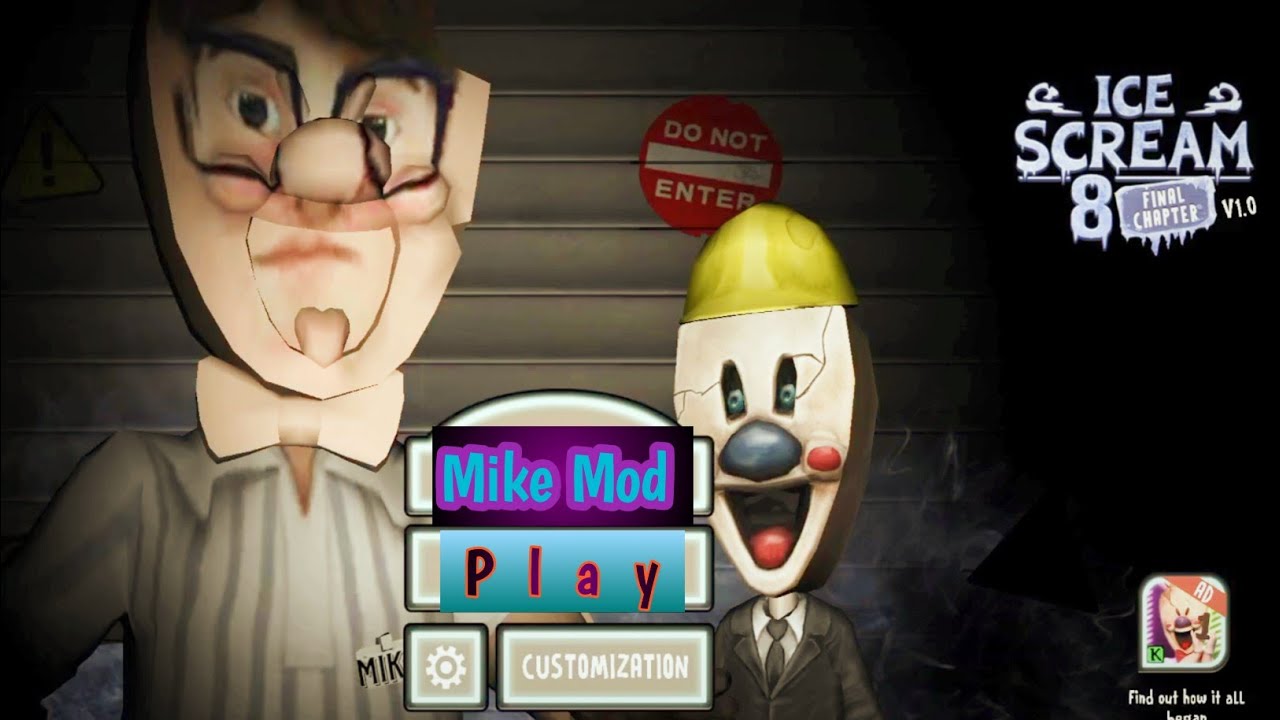 Ice Scream 8 New Mike Mod Full Gameplay - YouTube