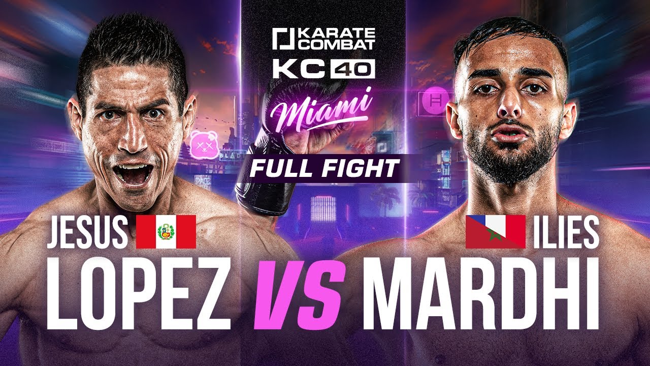 FULL FIGHT: Jesus Lopez vs Ilies Mardhi | KC40 - YouTube