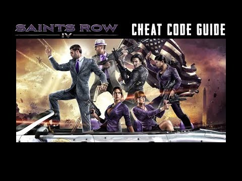 Saints Row IV(4) Cheat Codes Guide - YouTube