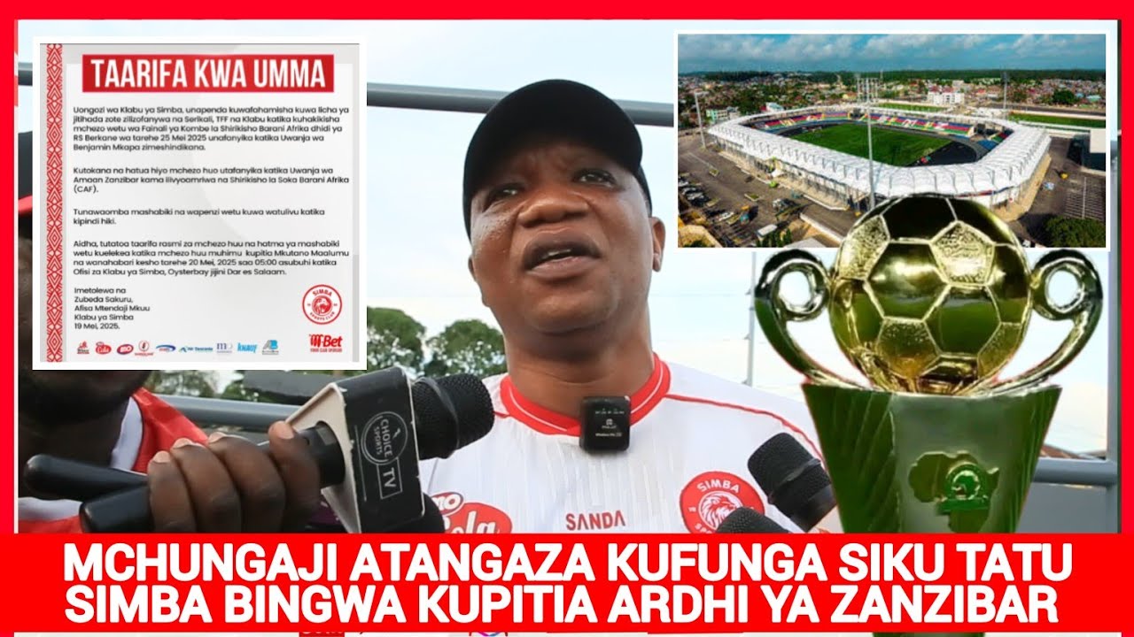MCHUNGAJI WA SIMBA ATOA UNABII / AFUNGA MAOMBI MAZITO KWA SIMBA /SIMBA ...