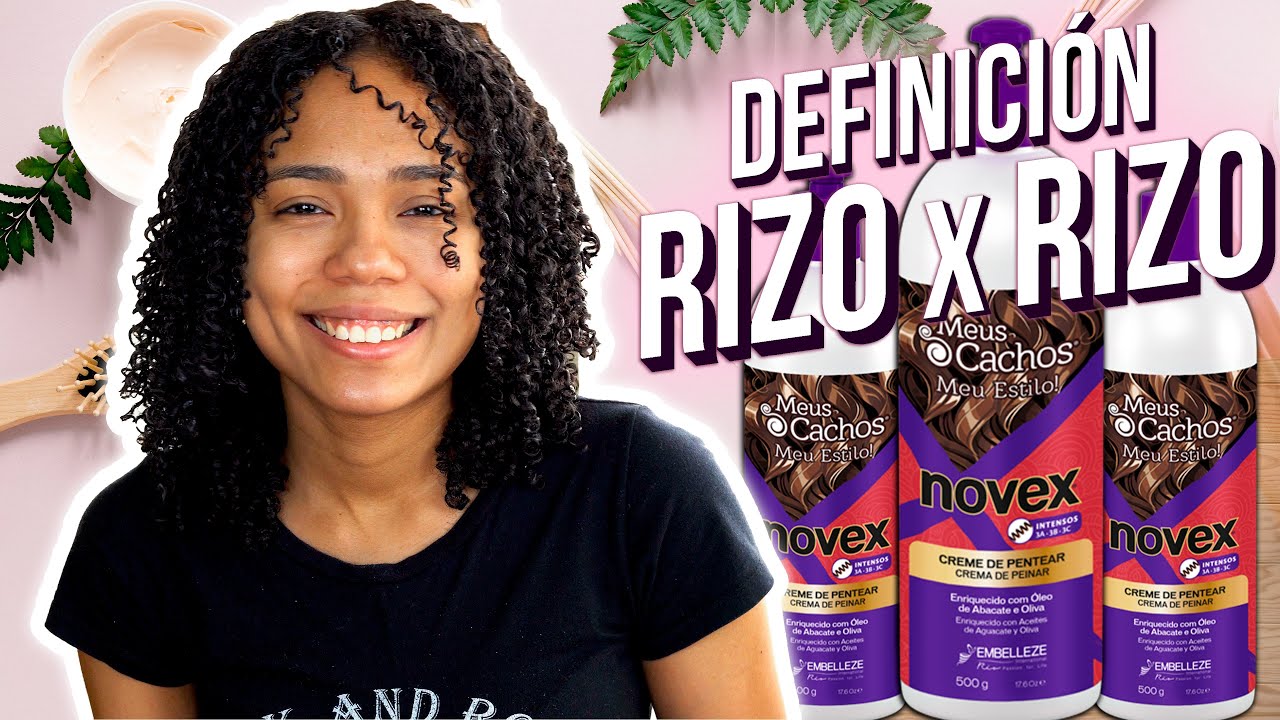 CREMA PARA PEINAR NOVEX MY CURLS INTENSE | DEFINICIÓN RIZO POR RIZO CON ...