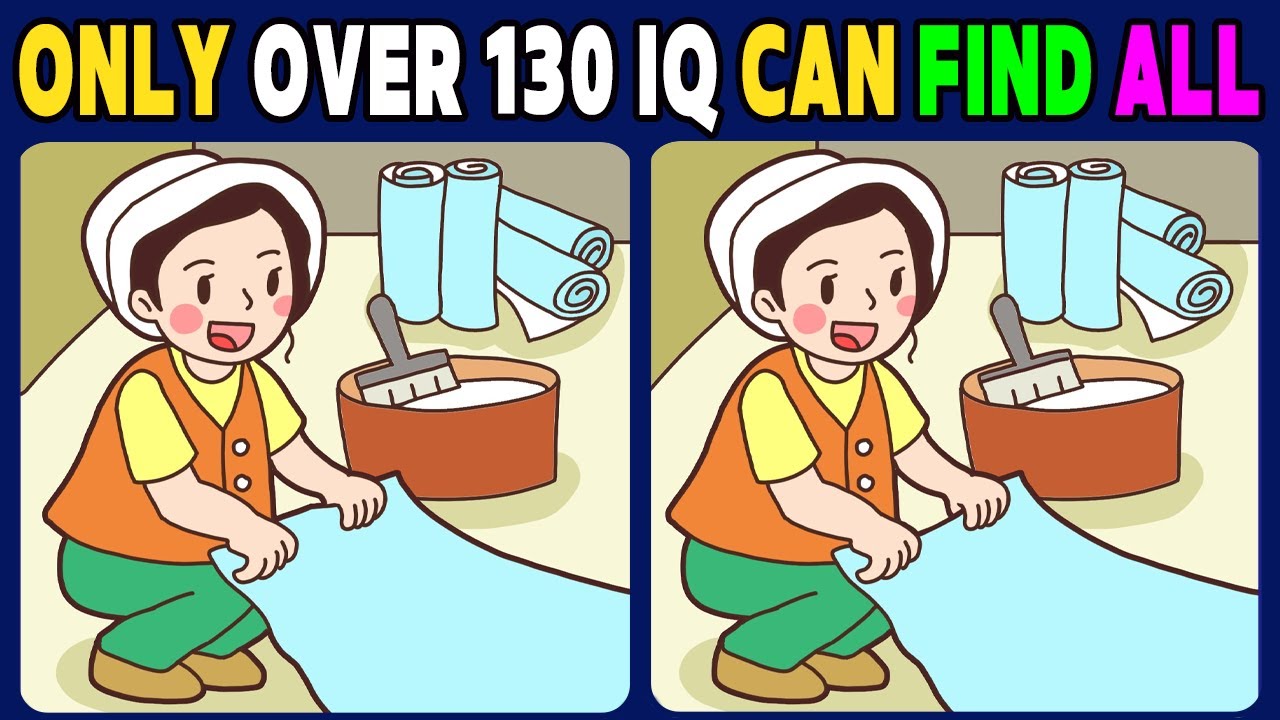 【Find the difference】Only Over 130 IQ Can Find All! / Fun Challenge【Spot the difference】174 ...