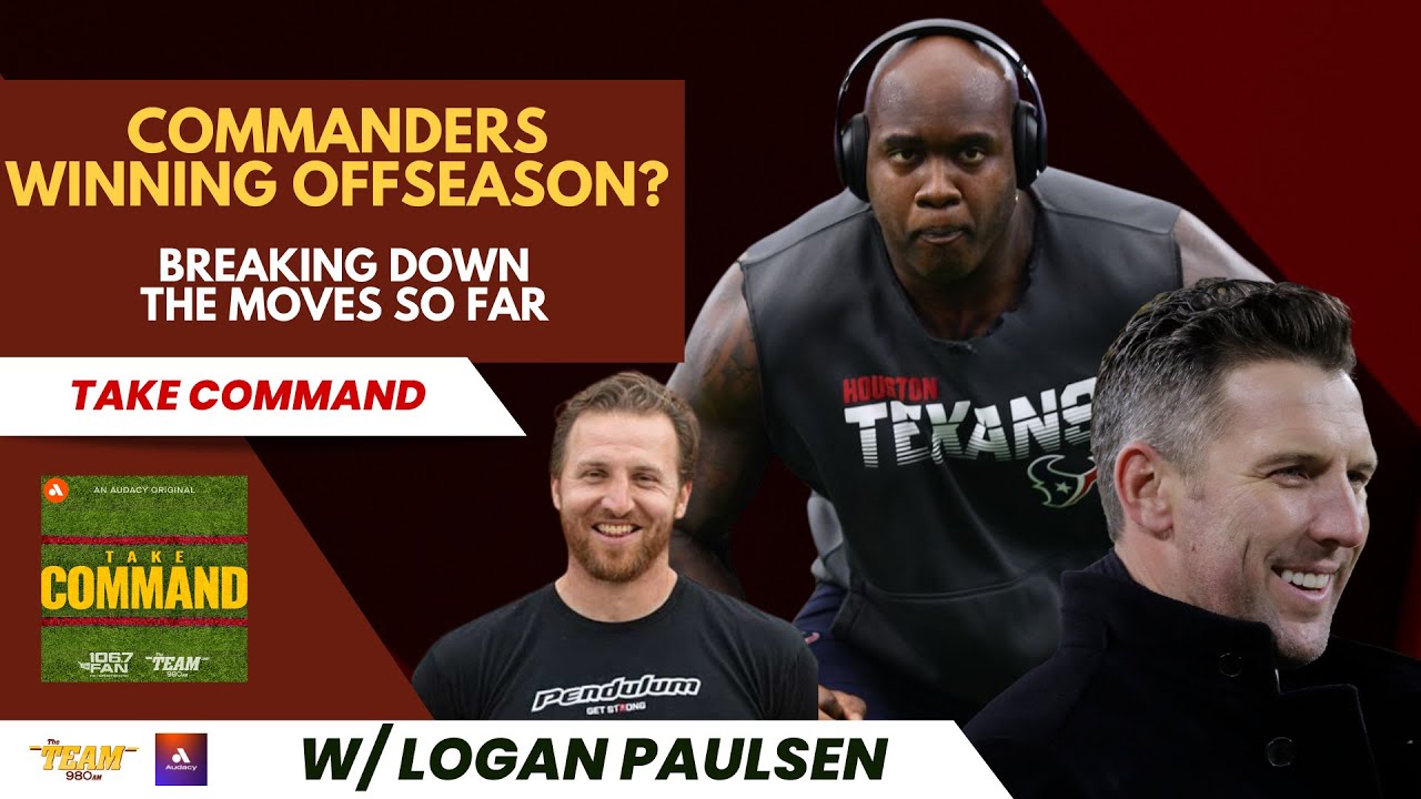 LIVE: Take Command Breaks Down Commanders Off-Season So Far - YouTube