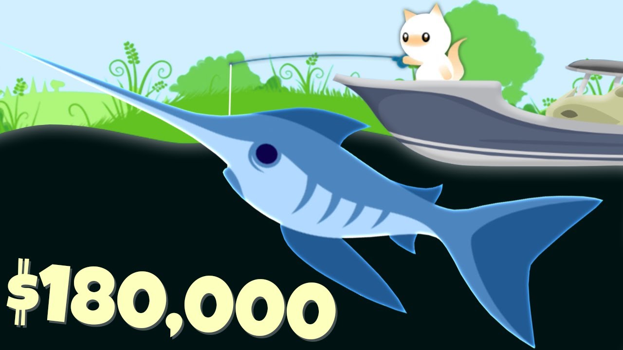 The SWORD Fish Made Me RICH! (Cat Goes Fishing) - YouTube