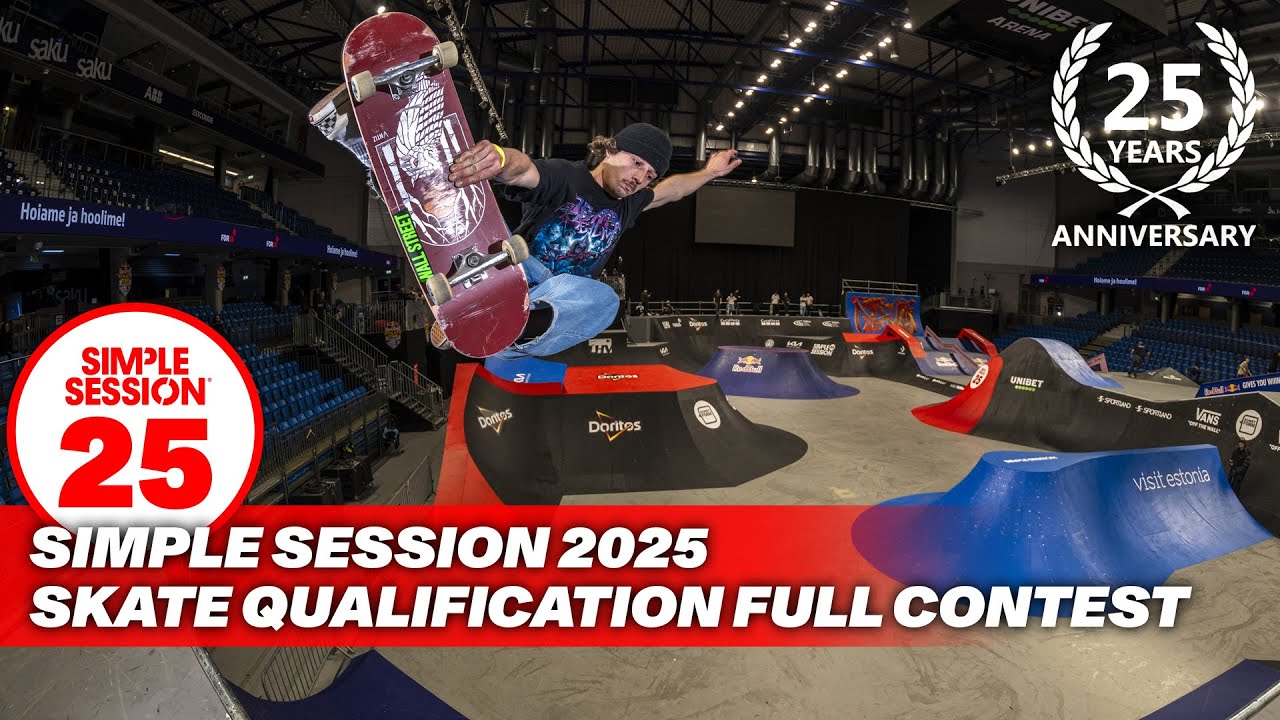 SIMPLE SESSION 25: MEN'S SKATE QUALIFICATIONS | FULL COMPETITION - YouTube